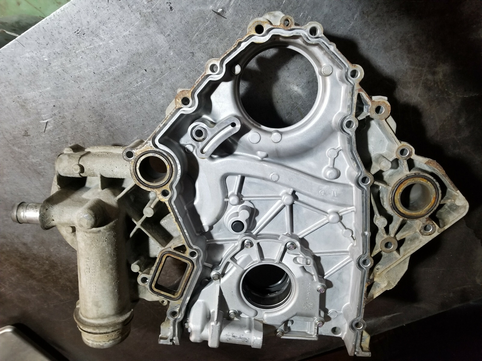 Ford 6.7 Powerstroke Diesel Front Timing Cover hc3q-6059-aa | eBay