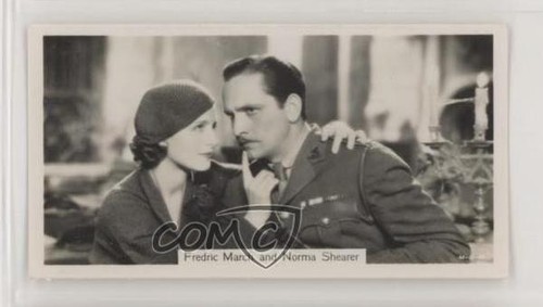 1937 Sinclair Film Stars Tobacco Fredric March Norma Shearer #48 0a6 | eBay