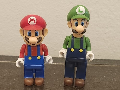 2011 Knex Nintendo Super Mario Bros Figures Mario And Luigi | eBay
