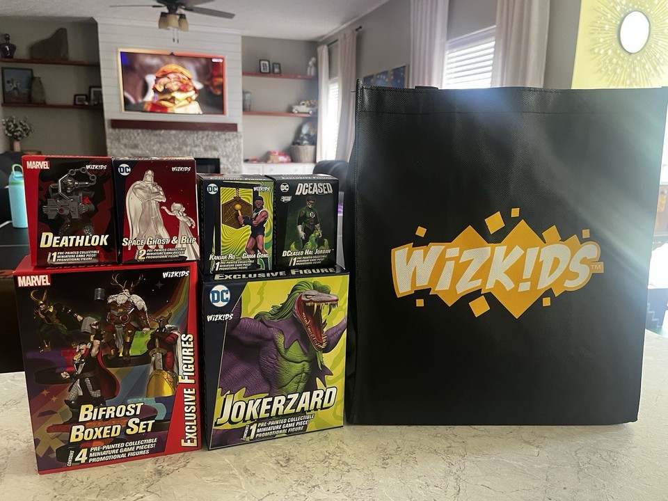 HeroClix Convention Exclusive Jokerzard Bifrost Deathlok Space Ghost ...
