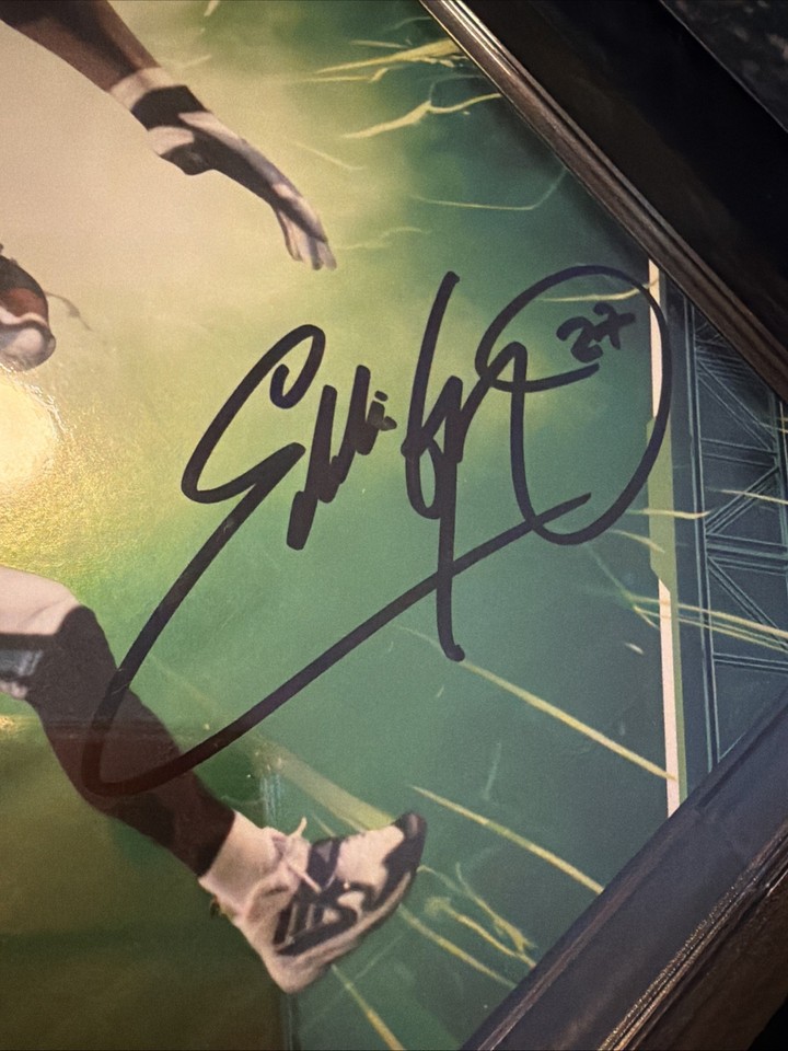 2025 Fanatics Emanate Under Wraps Eddie George /99 Autograph Tennessee ...