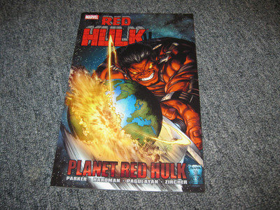 MARVEL COMICS Red Hulk Planet Red Hulk Trade Paperback TPB BRAND NEW | eBay