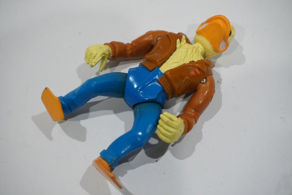 Teenage Mutant Ninja Turtles ACE DUCK Action Figure VTG 1989 Playmates ...