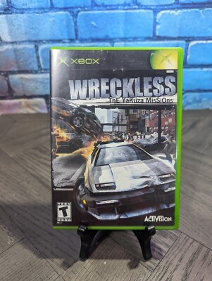 Wreckless: The Yakuza Missions (Microsoft Xbox, 2002) Game, Case ...