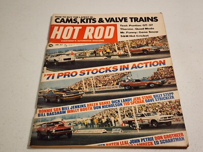 Hot Rod Magazine June 1971, Gene Snow, Del Webb, George Visnic | eBay