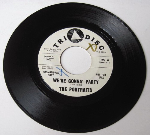 The Portraits - Were Gonna' Party / Three Blind Mice - VG 1963 R&B ...