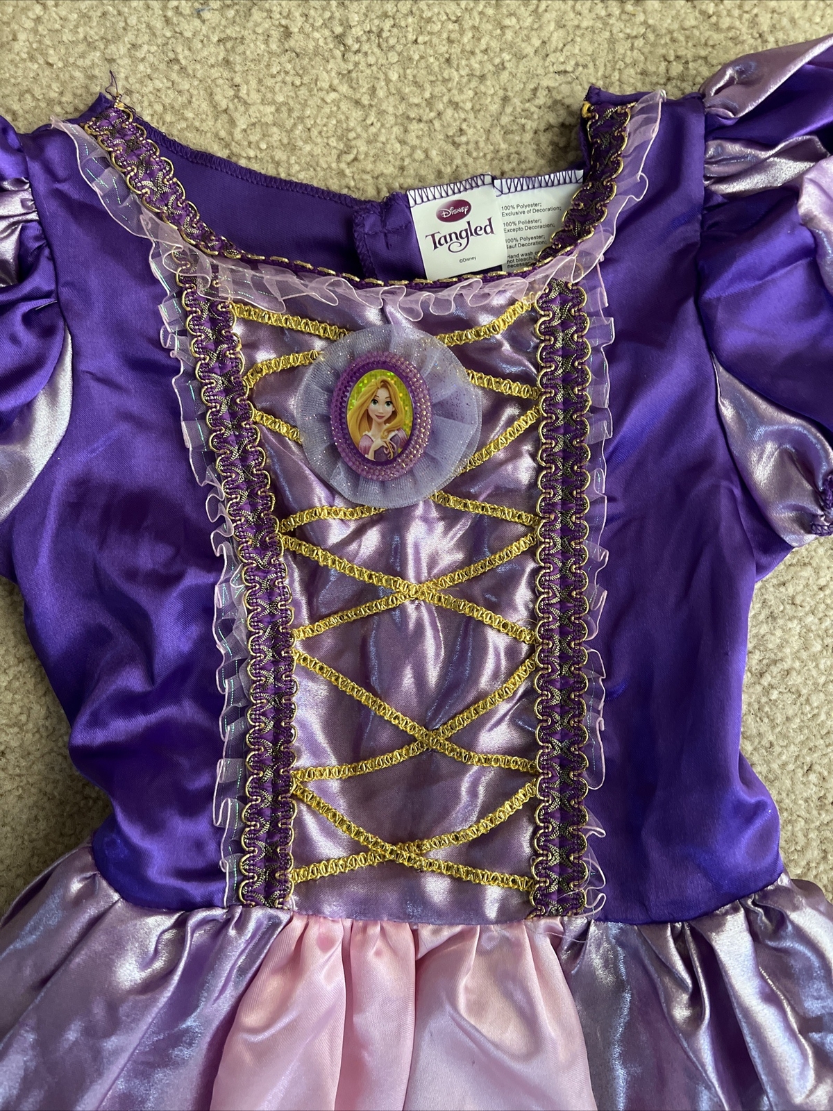 Disguise Disney's Tangled Rapunzel Sparkle Dress Girl… - Gem