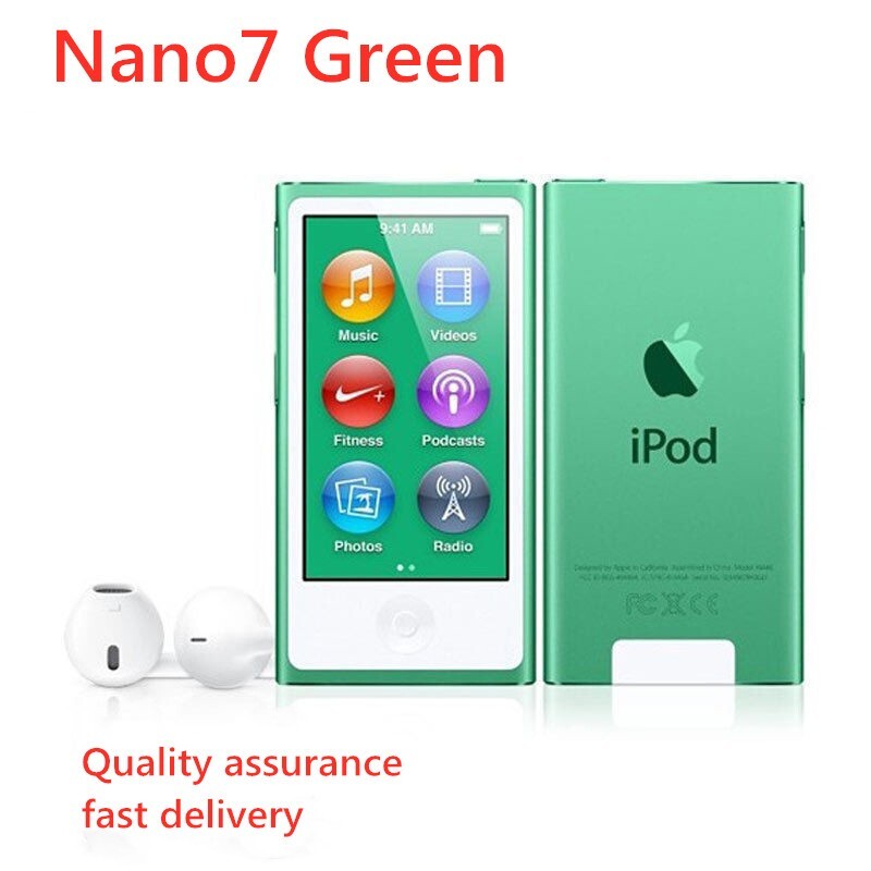 Green Ipod Nano 7th Generation