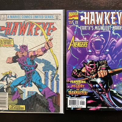 HAWKEYE: LIMITED 1. “MARKSMAN” 1.Marvel Bronze Comic. Mockingbird ...