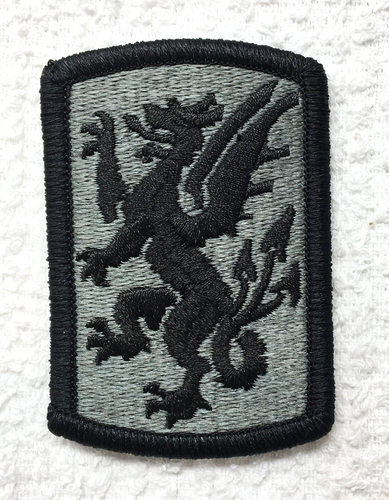 PATCH US Army 415th Chemical Brigade ACU Hook & Loop Foliage Green | eBay