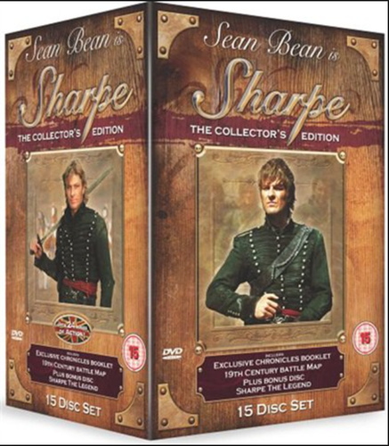 NEW SEAN BEAN IS SHARPE 15 DISC COLLECTOR'S BOX SET DVD BOX SET REGION ...