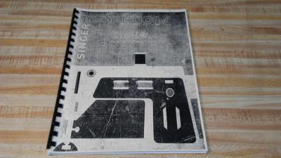 Singer 714 Graduate Sewing Machine Instruction Manual | eBay