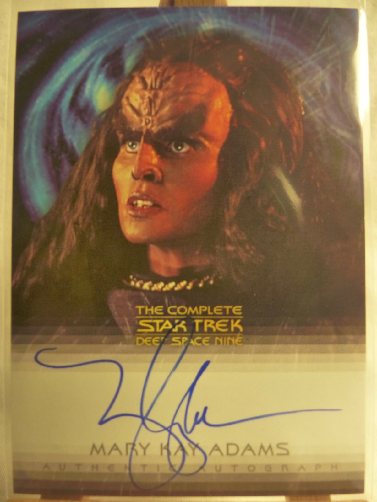 Mary Kay Adams Grilka The Complete Star Trek Deep Space Nine Autograph ...