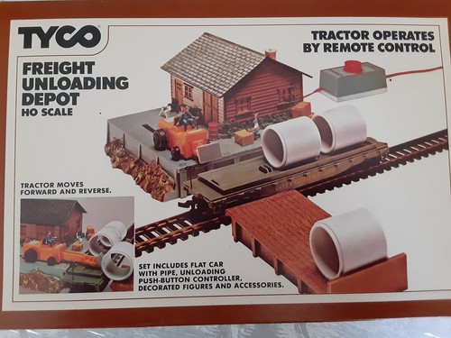 Tyco HO Freight Unloading Depot 931-800 Vintage | eBay