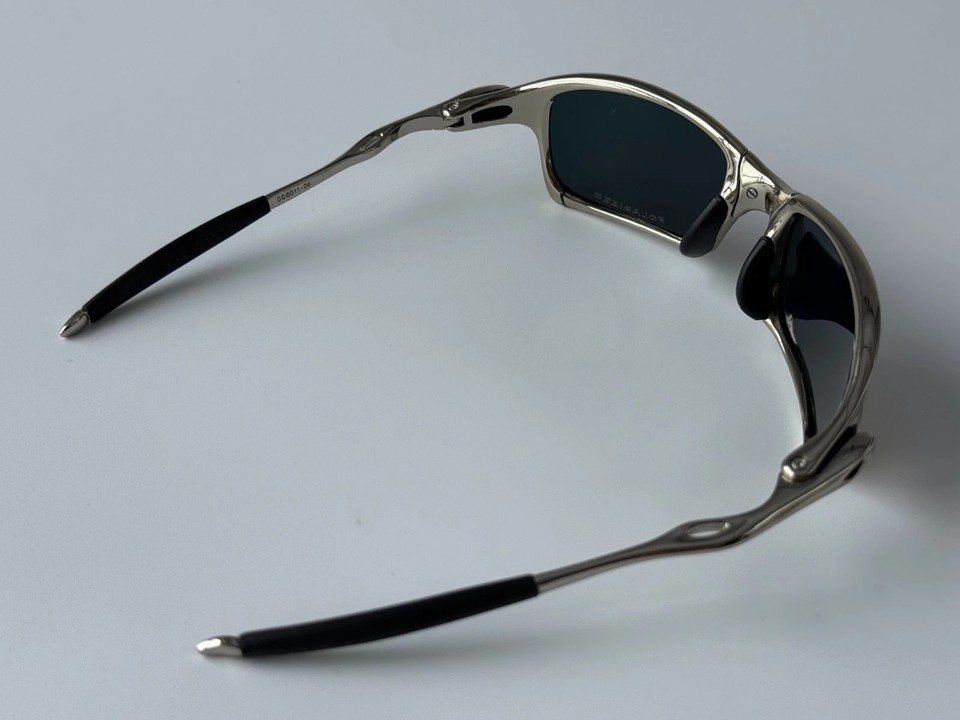 Oakley Juliet Polished X-Metal Sunglasses Fire Iridium Lens New Rare | eBay
