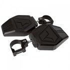 Assault Industries UTV Aviator Side Mirror Set with Clamps 1.75" Black ...