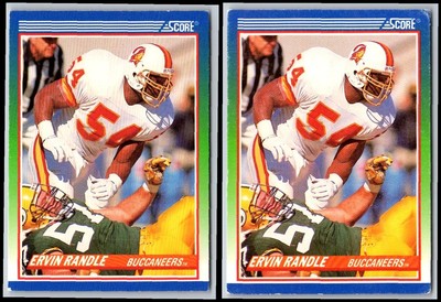 1990 Score Ervin Randle (2) Card Lot - Almost Gone – Get Yours Before ...