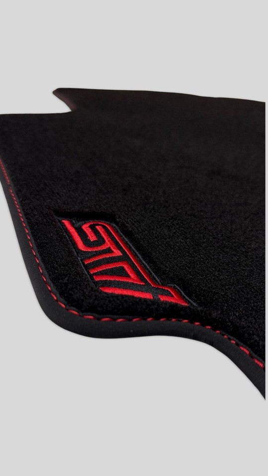 Subaru Impreza WRX STI Floor Mats Caprets Black fabric Impreza GD 2002 ...