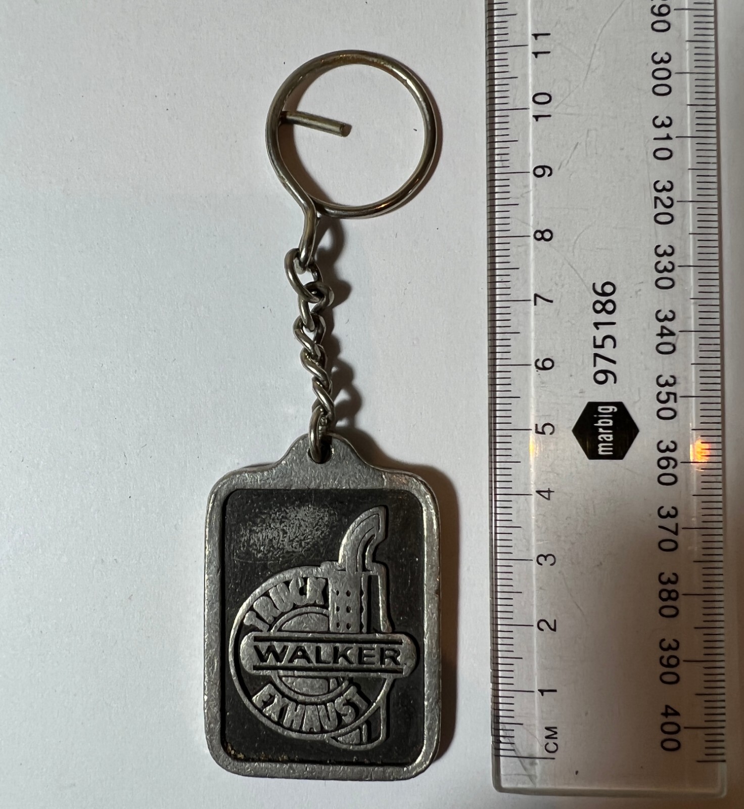 Walker Truck Exhaust Vintage Heavy Keyring Keychain Vintage Pendant ...