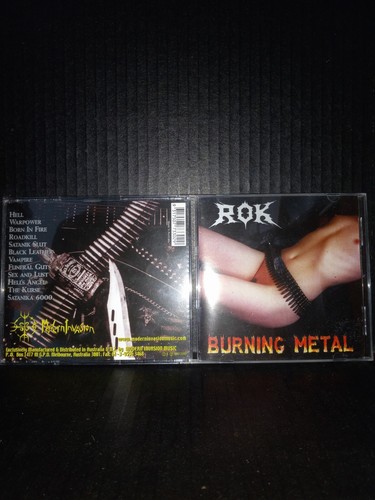 ROK - Burning Metal CD Modern Invasion Music 2001 9317507733029| eBay