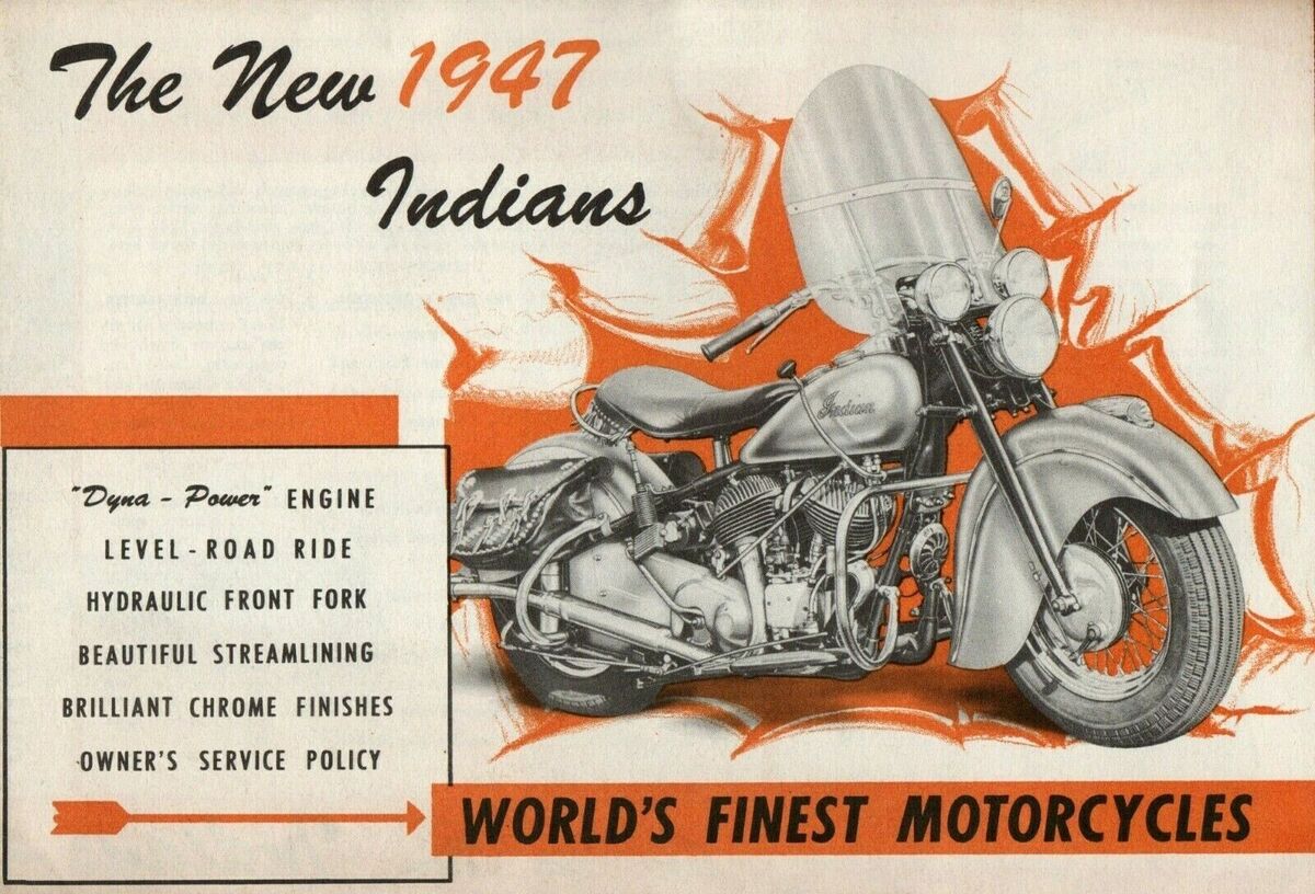 Vintage Indian Chief Motorcycles