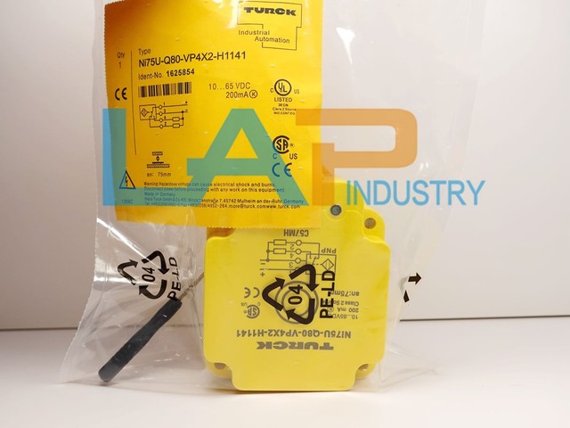 Turck NI75U-Q80-VP4X2-H1141 Uprox Inductive Proximity Sensor 10-65v-dc ...