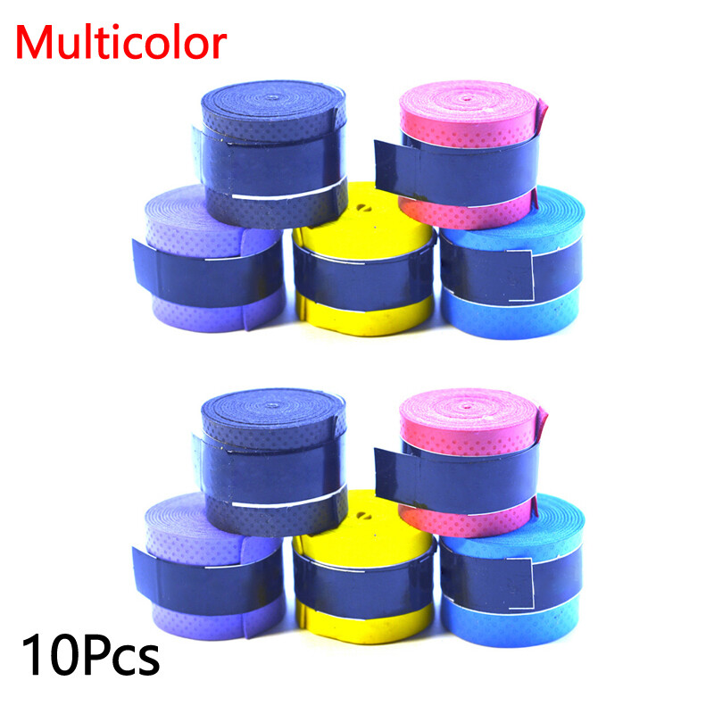 10Pcs Tennis Badminton Racket Over Grip Squash Tape Anti slip Sweat ...