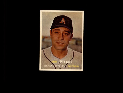 1957 Topps 402 Jim Pisoni RC EX-MT #D531247 | eBay
