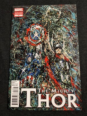 MIGHTY THOR #13 Variant PAREL Retailer Incentive Art Appreciation ...