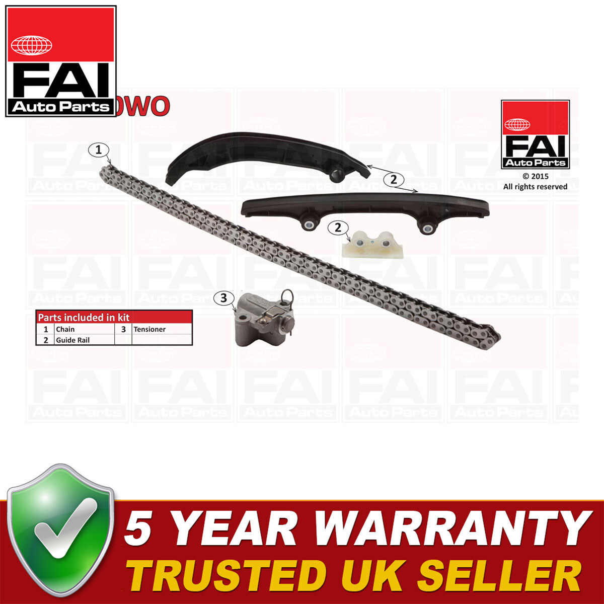 FAI Timing Chain Kit Fits Transit Custom Boxer Relay 2.1 2.2 D dCi HDi ...
