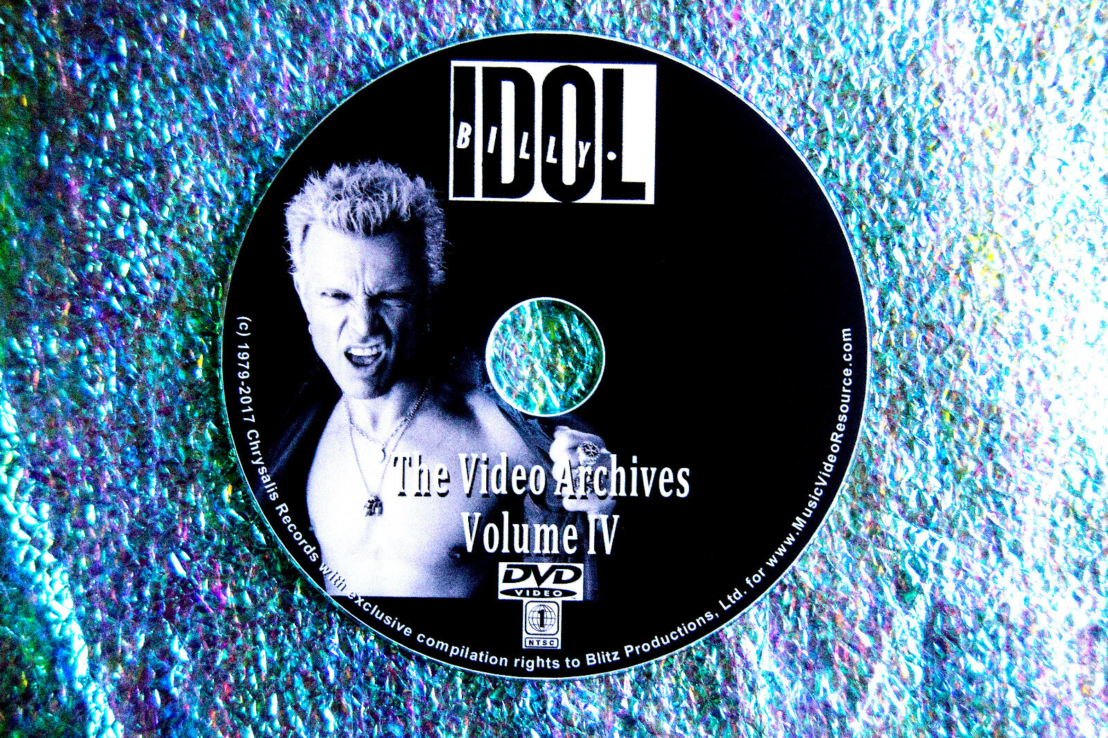 BILLY IDOL Video Archives 1978-2008 4 DVD Set Live Concerts and ...