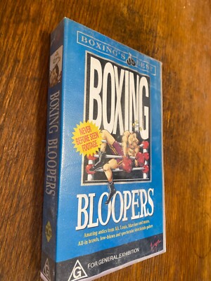 Boxing's Best Boxing Bloopers VHS G sports video | eBay Australia