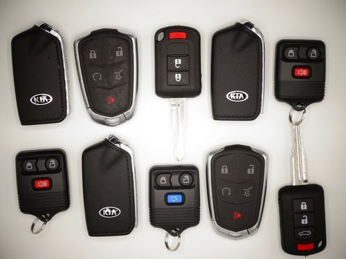 KEY FOB LOT OF10 OEM KEY FOBS MITSUBISHI CADILLAC FORD KIA OEM Key FOB ...