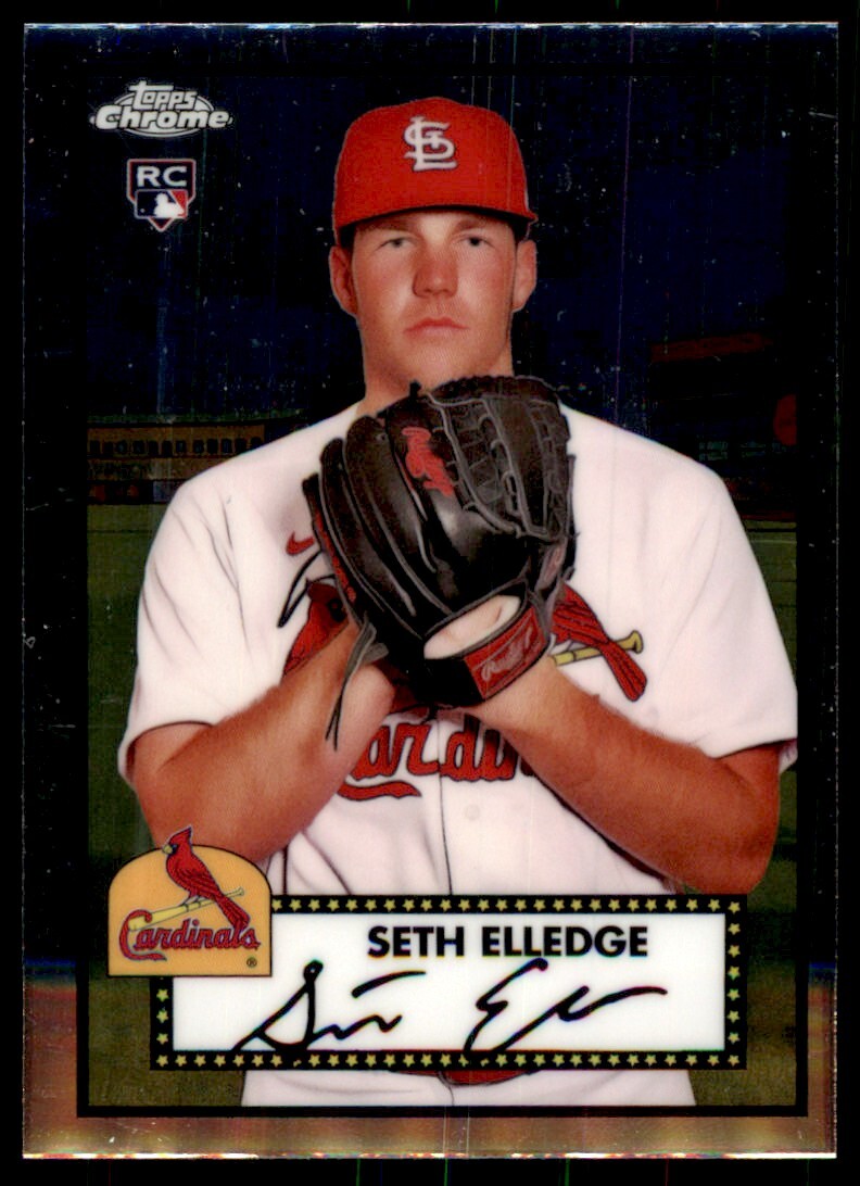 2021 Topps Chrome Seth Elledge A Baseball Cards #122 | eBay