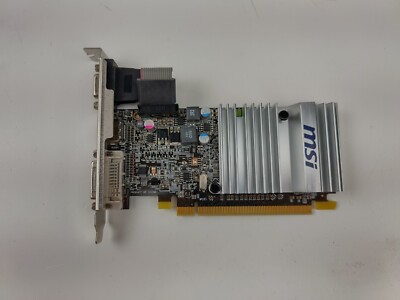 MSI ATI Radeon HD 5450 1G VGA HDMI DVI PCIe Graphics Video Card GPU ...