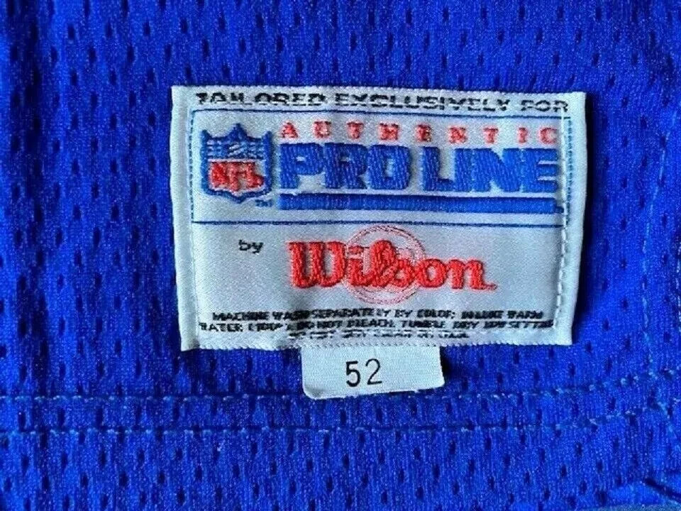 Vintage Wilson NFL New York Giants pro cut jersey Phil Simms #11 1994 ...