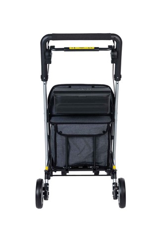 Carlett Comfort Move Shopping Trolley Rollator Walker Mobility Aid with ...