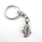 Irish Pewter Celtic Map of Ireland Keyring | eBay