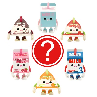 Qualia Cute Juice Boy Blind Box Japan 1 Random Capsule Art Toy Food ...