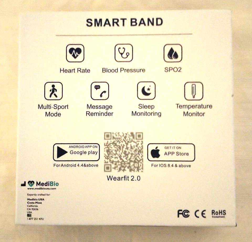 MediBio Health and Fitness Tracker The Ultimate Companion for a Healthy ...