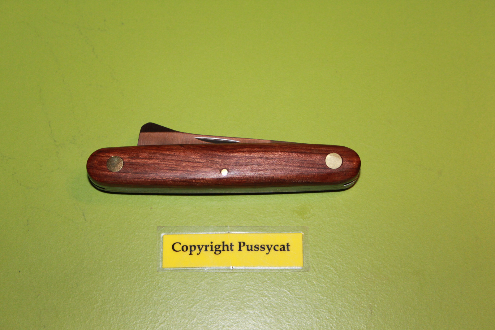 Preiswertes Okuliermesser, Kopuliermesser, Messer mit Rindenheber (Holz ...
