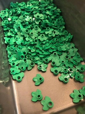 25 New LEGO IVY 3 Leaf 1x1 Green Pieces | Greenery Leaves Plant Foliage ...