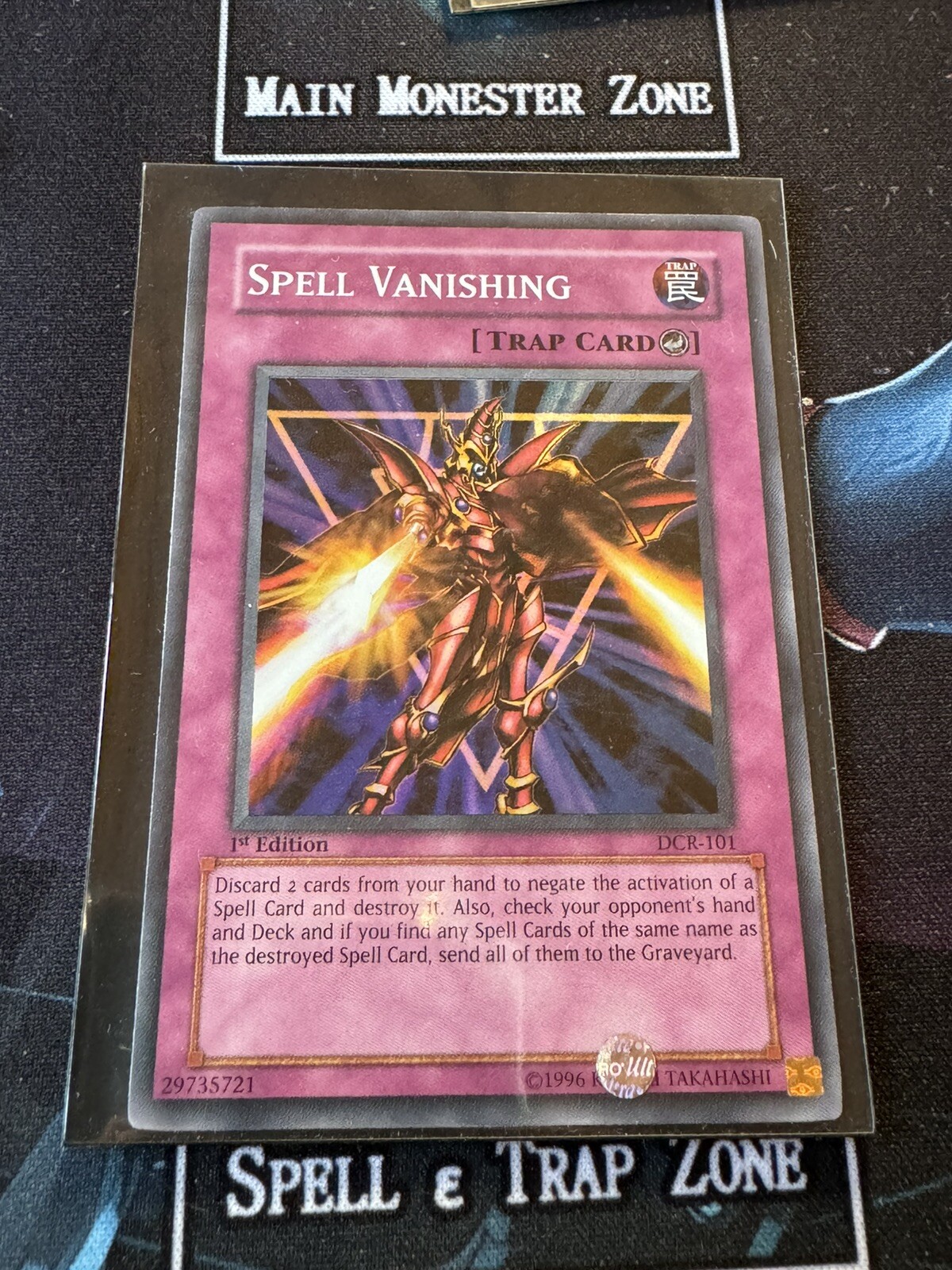 Yugioh! Spell Vanishing DCR-101 Super Rare 1st Edition LP | eBay