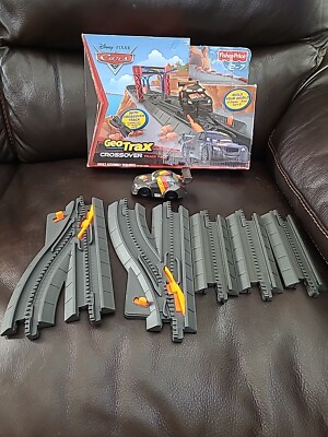 Disney Cars 2 Geotrax Crossover Track Pack Max Schnell Fisher-Price ...