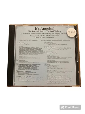 IT'S AMERICA Split-Track ACCOMPANIMENT CD Set~Russell Mauldin~Word ...