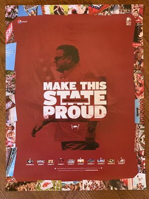 Arkansas Razorbacks SEC Football 2020 Schedule Poster 18x24 Coach Sam ...