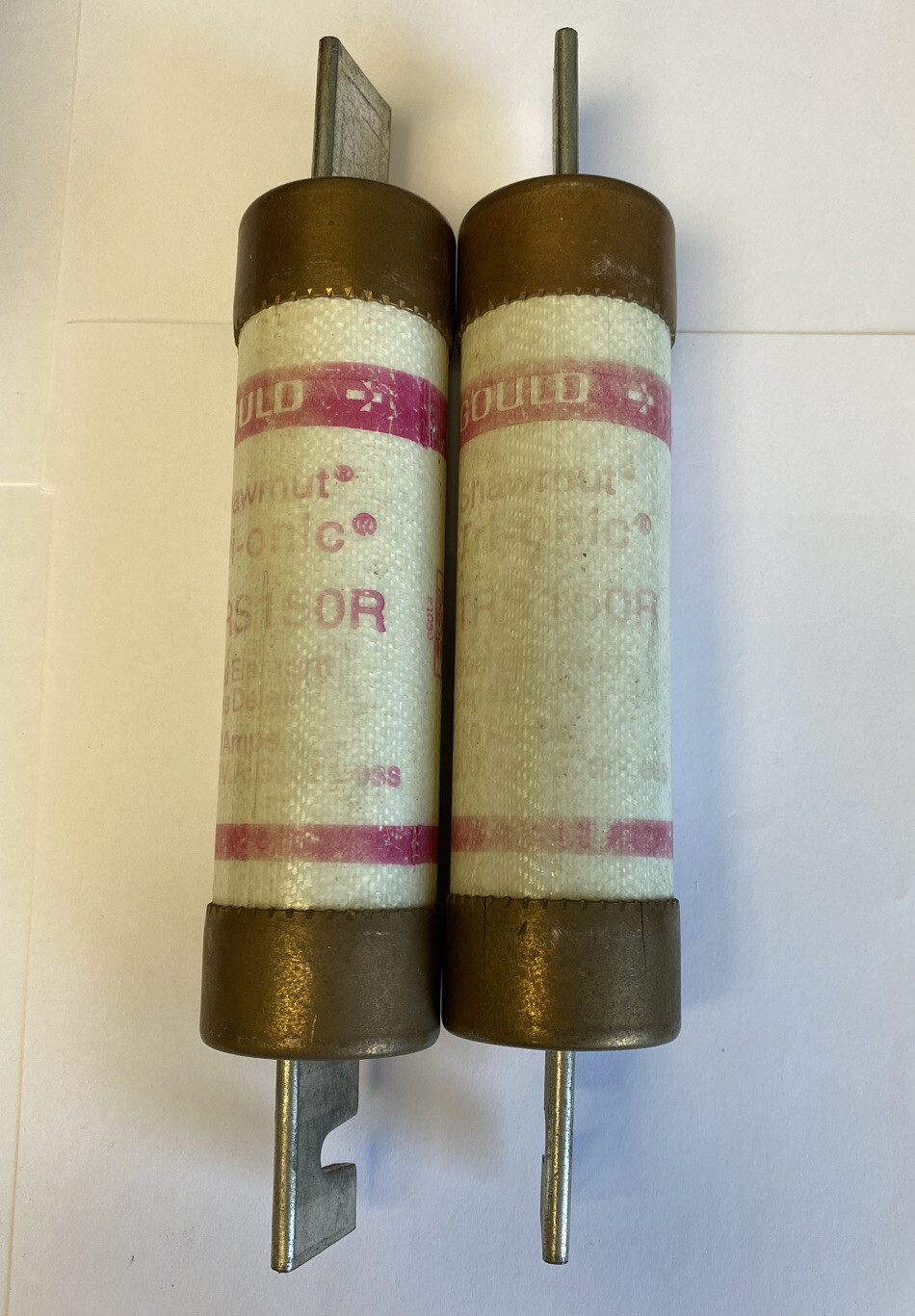 Gould Shawmut Tri-Onic TRS150R 150A 600V Fuse "Lot of 2" | eBay