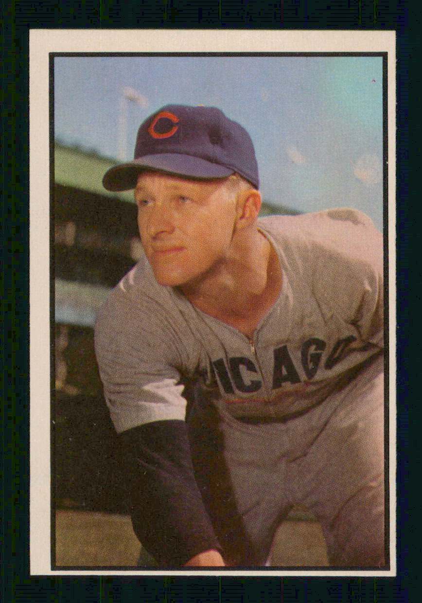 1953 BOWMAN COLOR # 144 WARREN HACKER 17335 | eBay