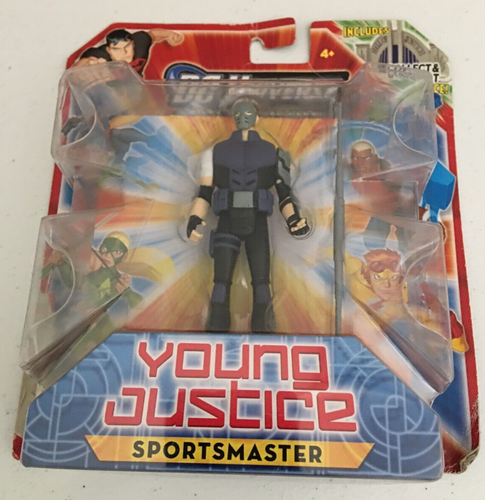 2011 Mattel DC Universe Young Justice SPORTSMASTER Action Figure NEW ON ...