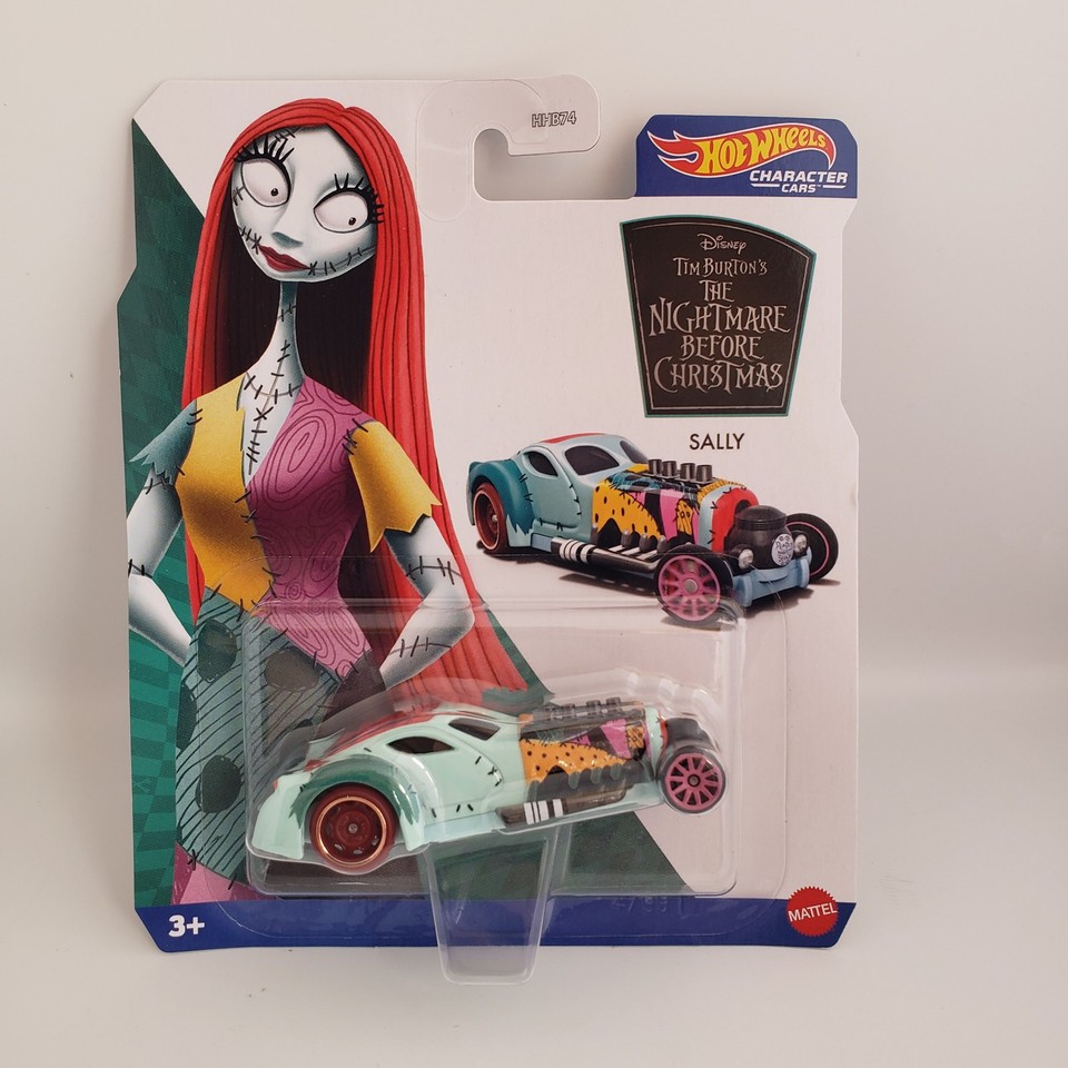 Hot Wheels Disney Character Cars Nightmare Before Christmas Sally | eBay